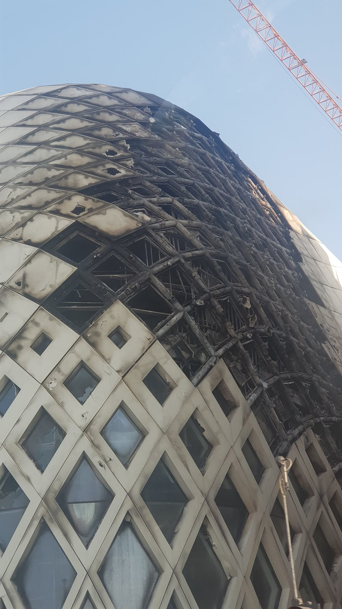 Fire breaks out in Zaha Hadid-designed Beirut building | News | Archinect