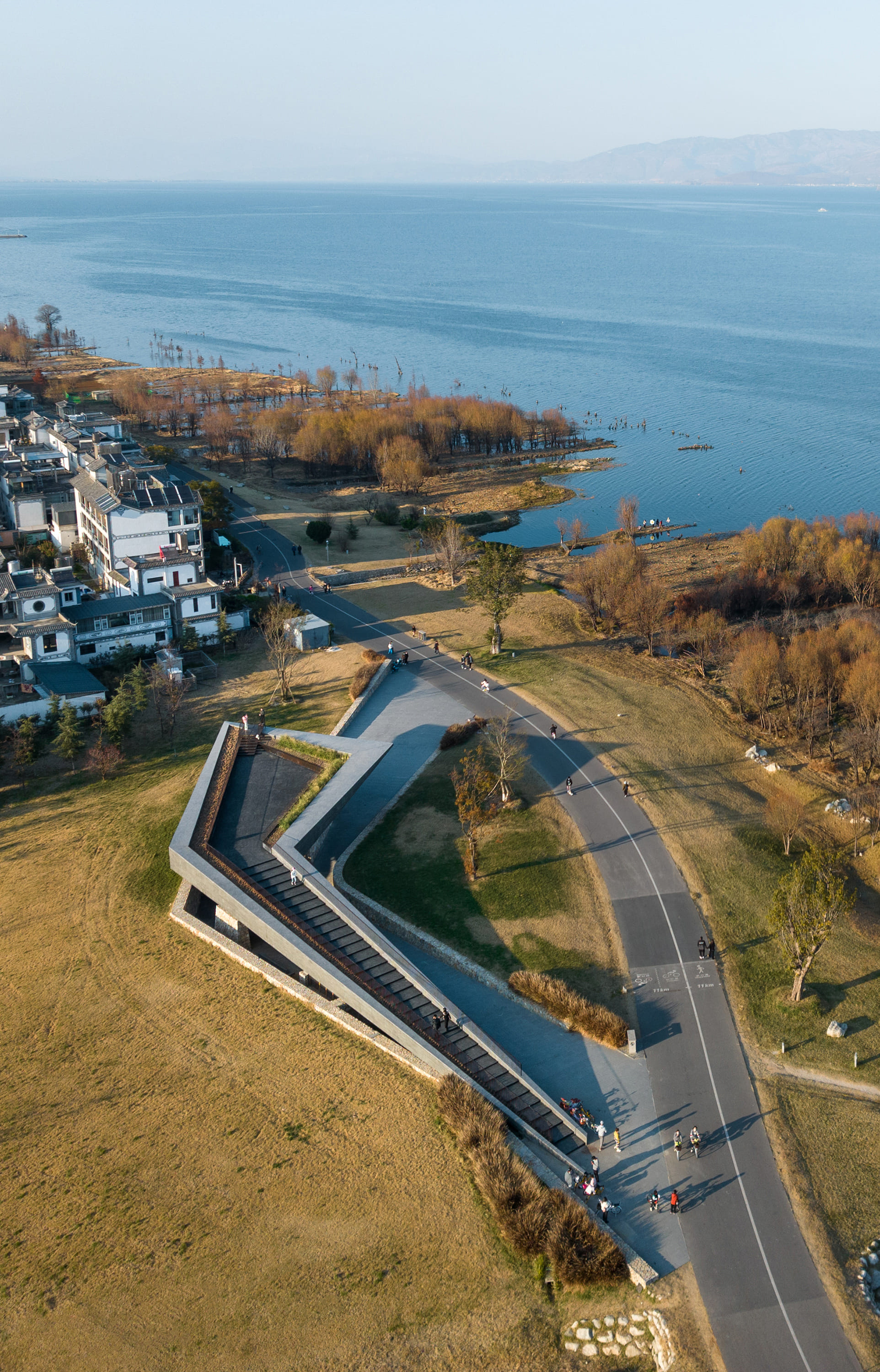 Microtopography: Dali Erhai Lake Ecological Rest Station | line+ ...