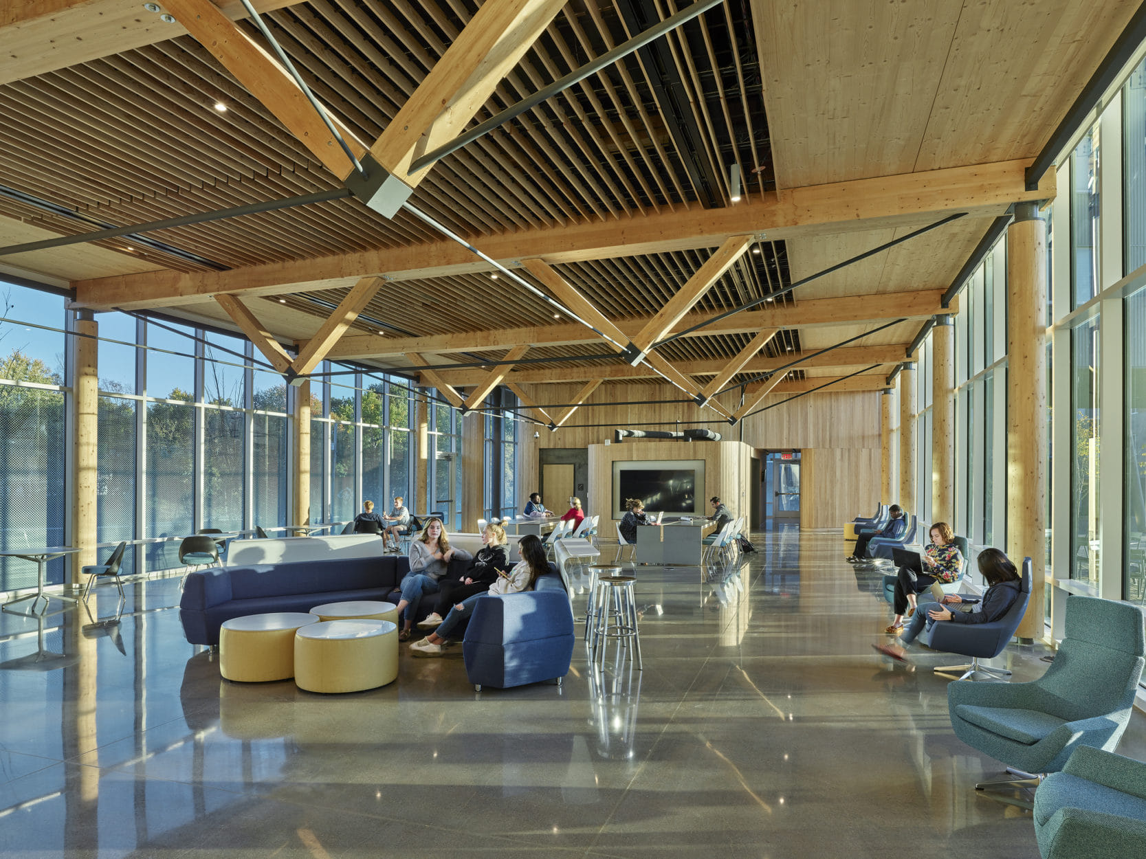 University of Arkansas debuts the largest mass timber building in the U ...
