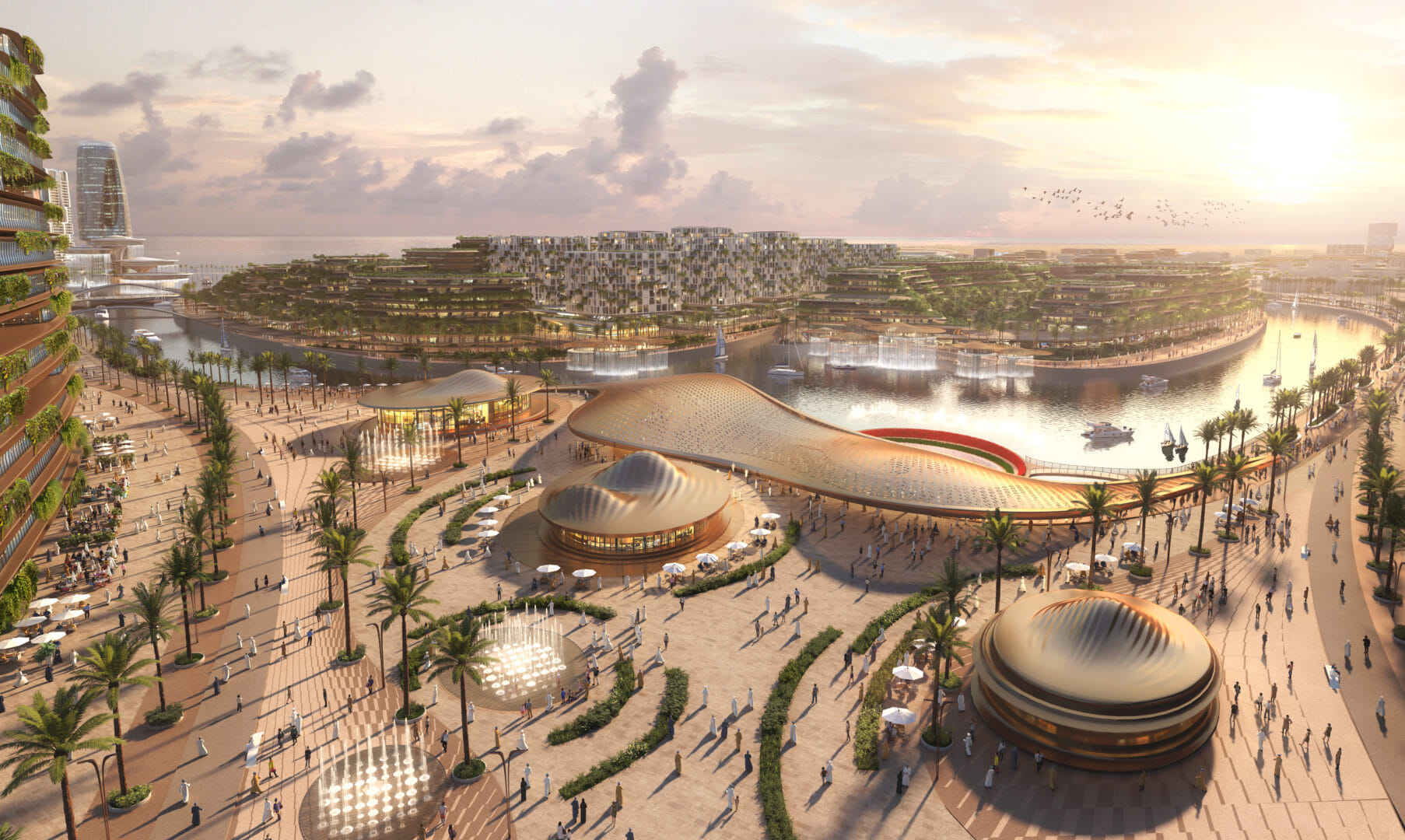 Zaha Hadid Architects unveils major waterfront master plan in Oman ...