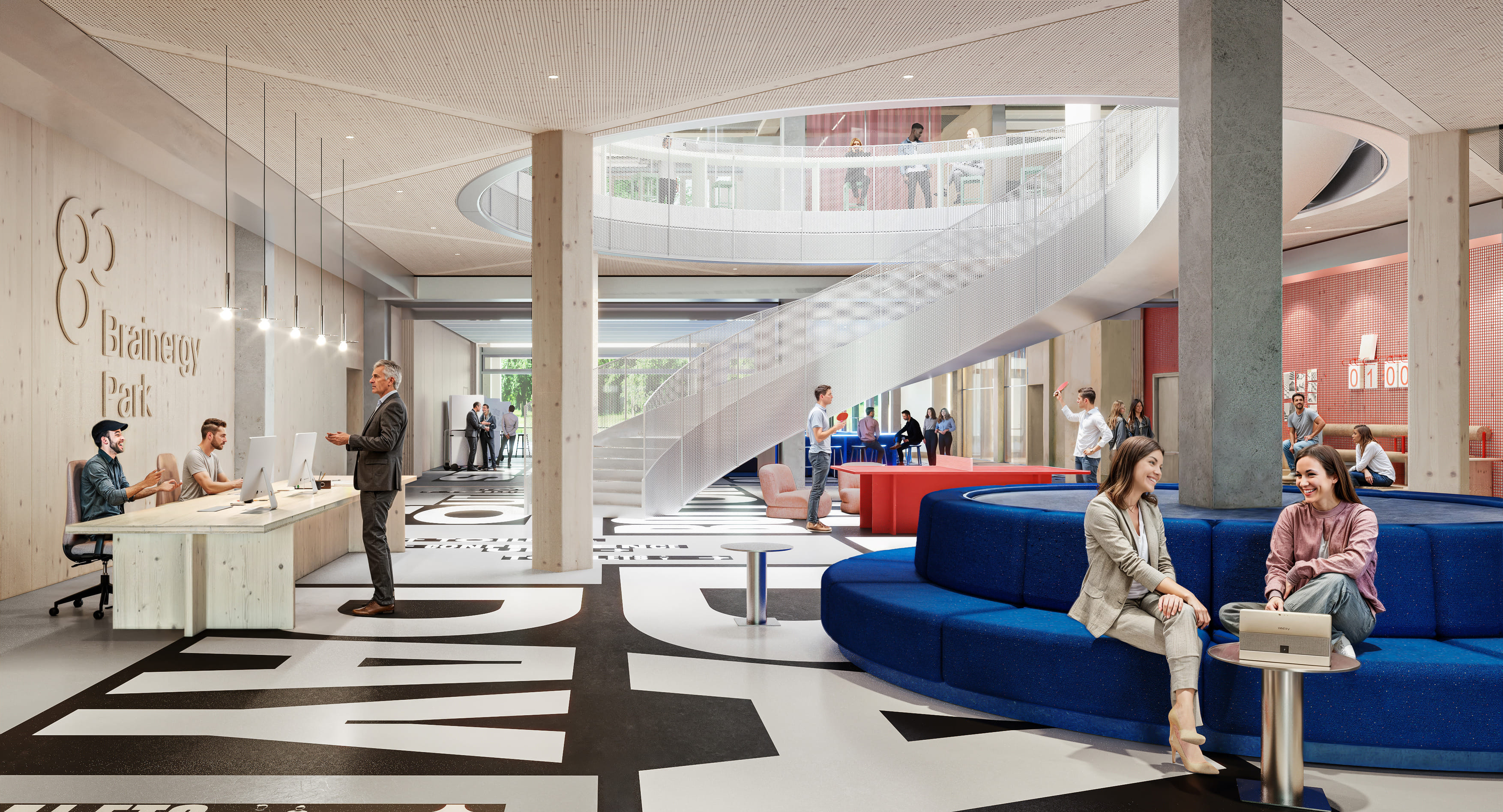 Brainergy Hub | HENN | Archinect