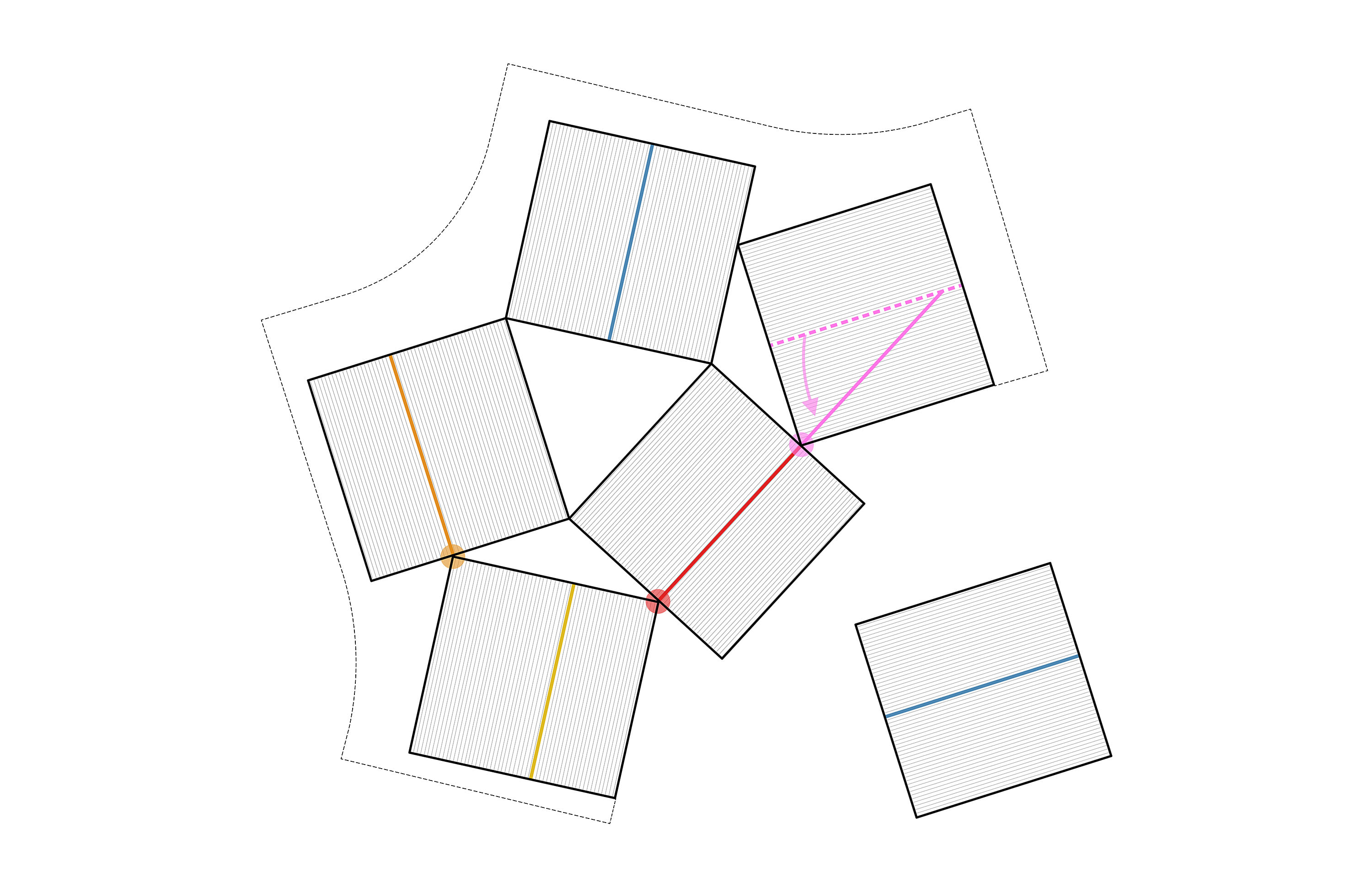 Six modules and an undulating roof come together for new residence by ...