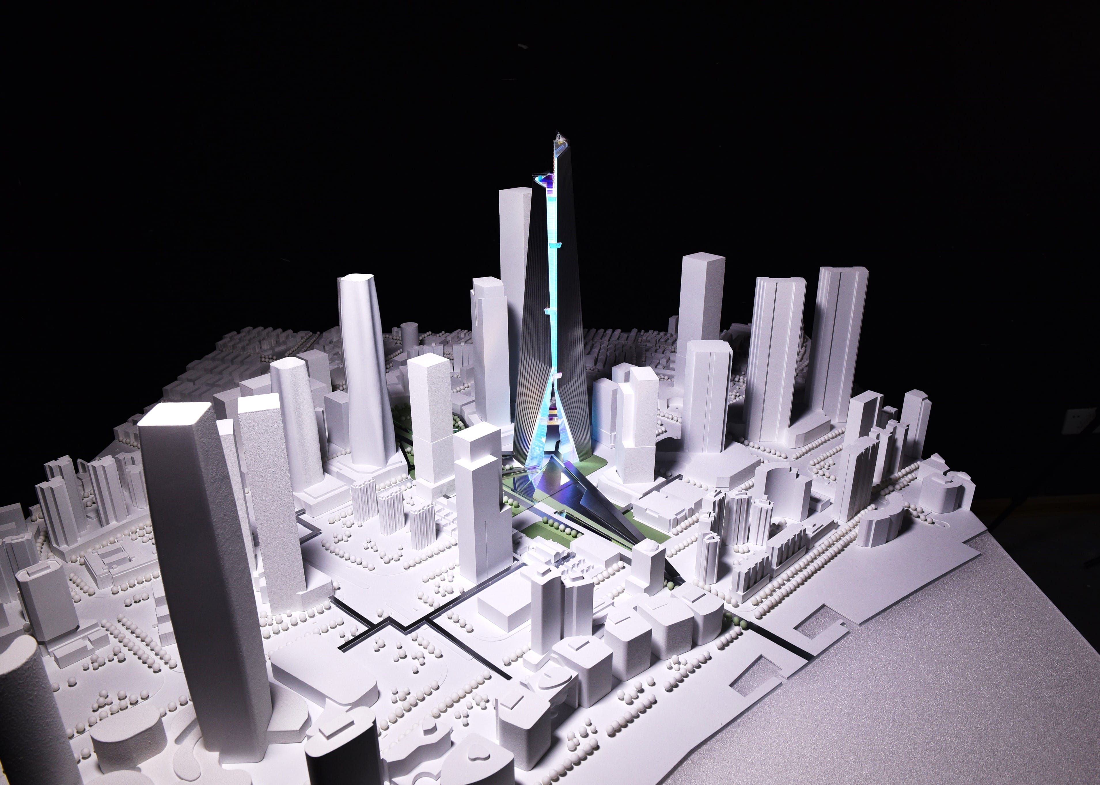 Shanghai 480m tower international competition Proposal “URBAN VOID ...