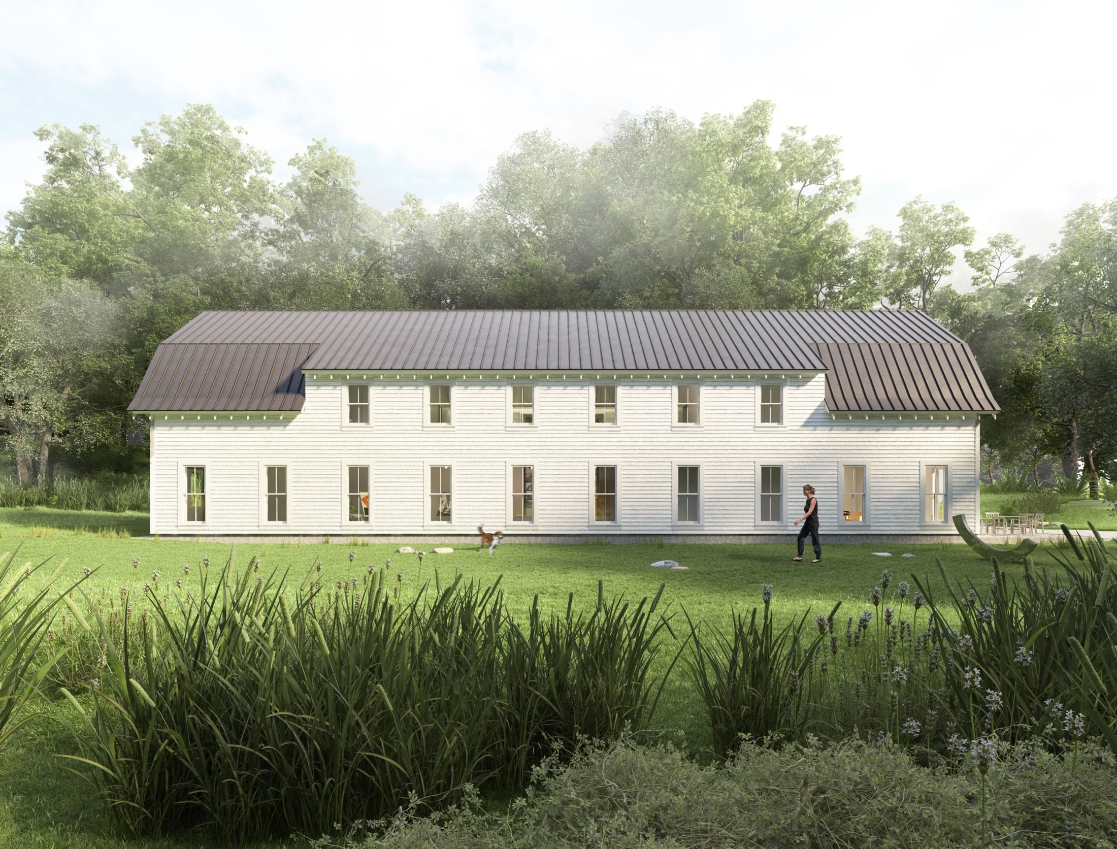 TenBerke transforms old stables into artist residences in Montauk, New ...