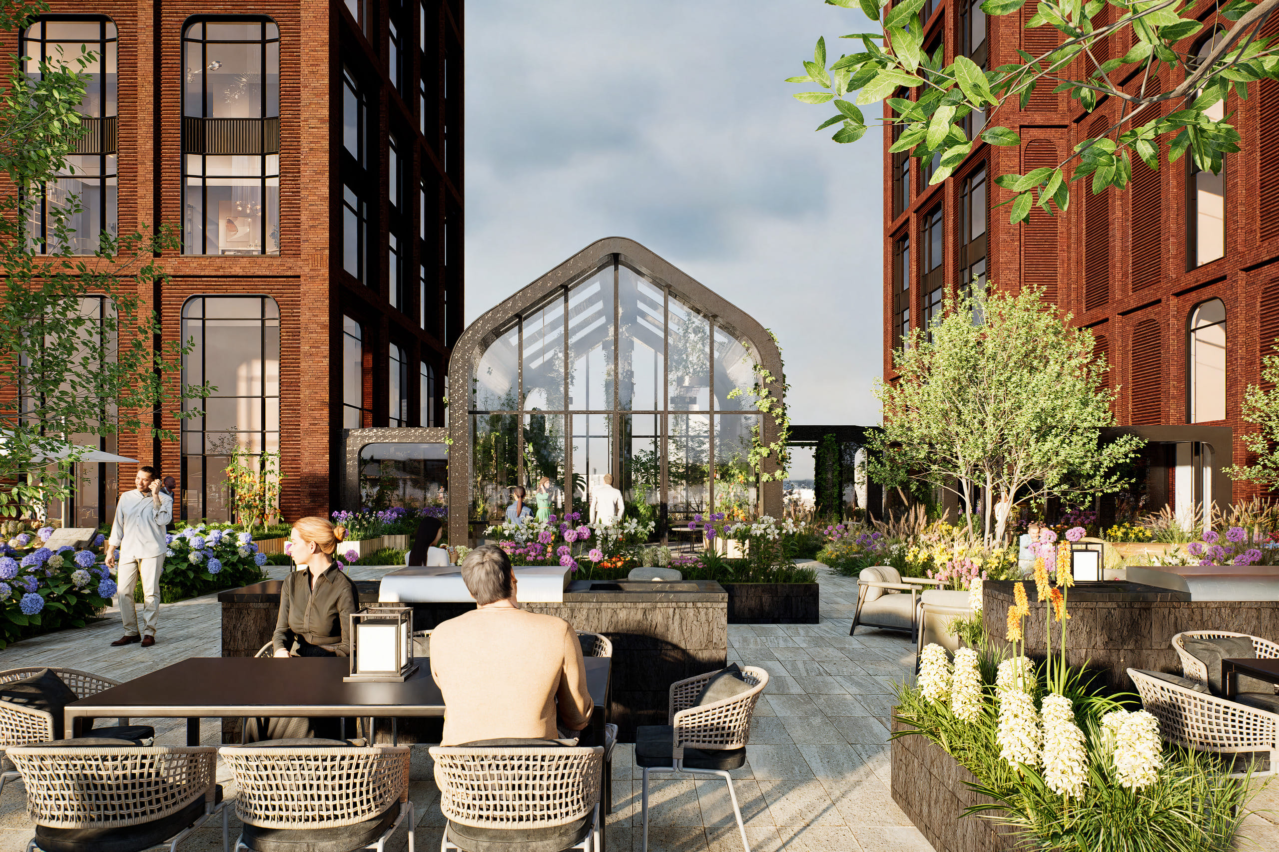 Brick arched facades define KPF’s proposed Chicago residential tower ...