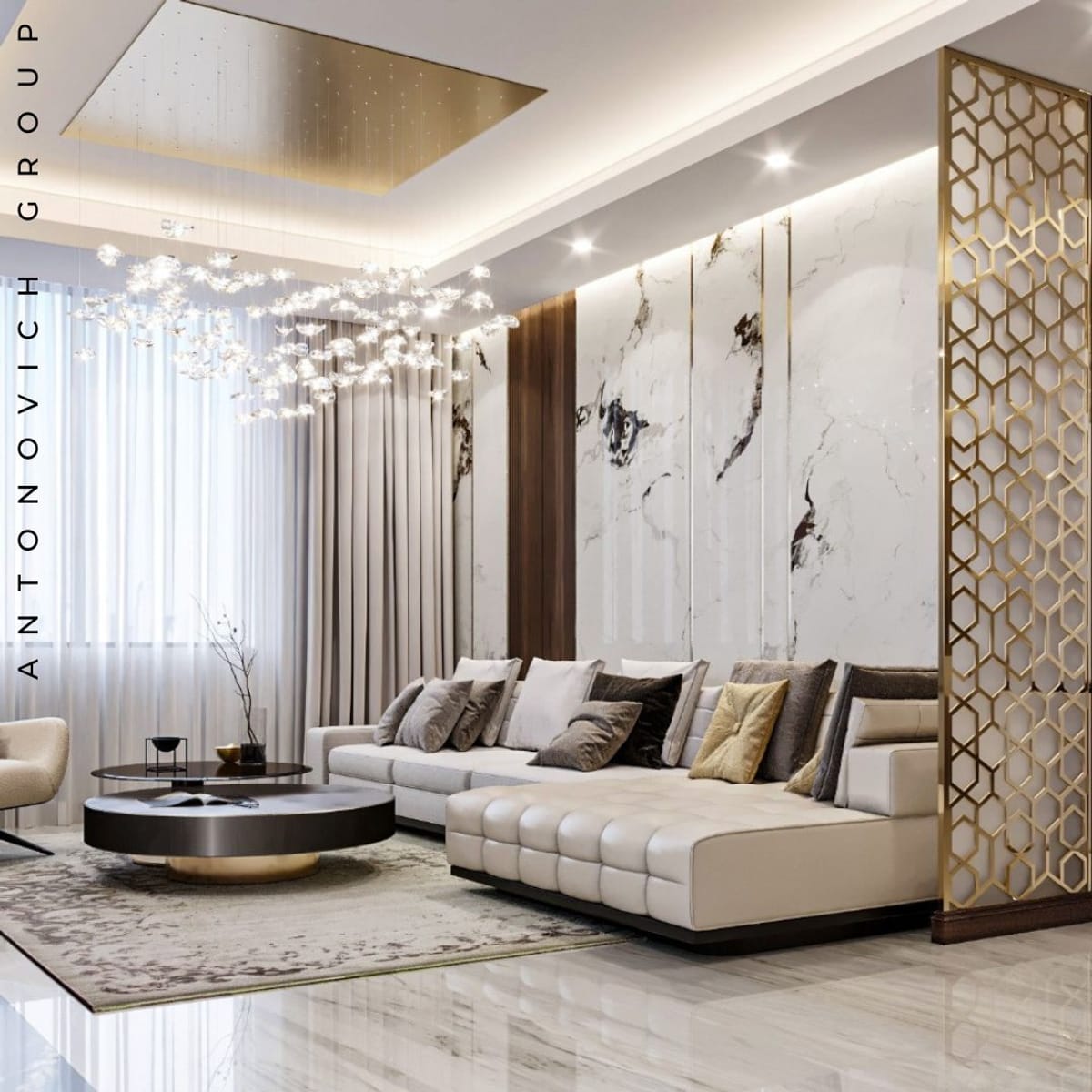 Luxury Apartment Interior and Fit-out Solution | Luxury Antonovich ...