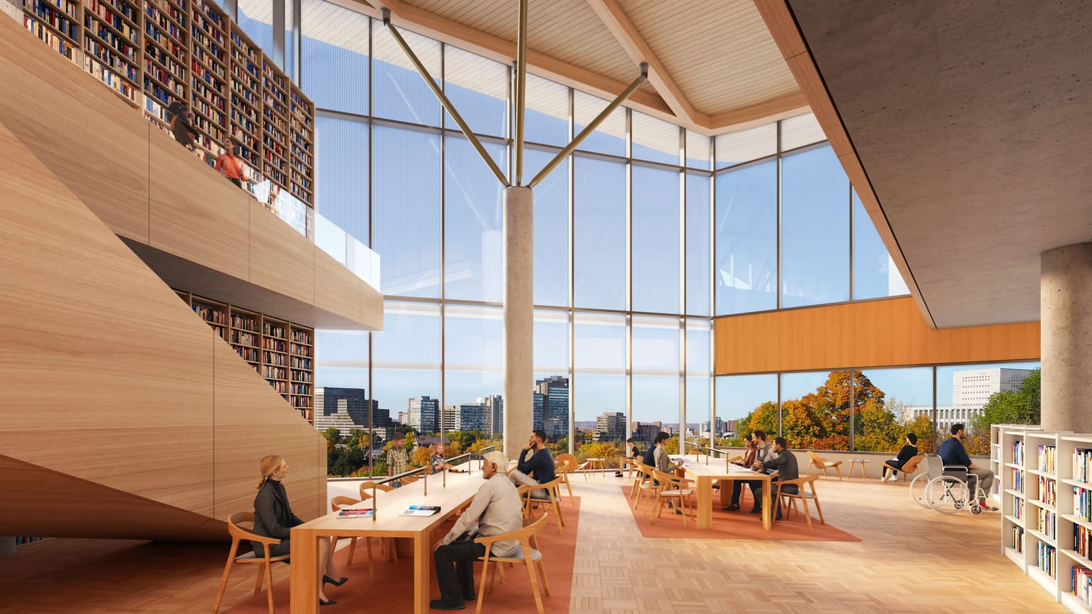 Toronto-based Diamond Schmitt Architects unveils Ottawa Library and ...
