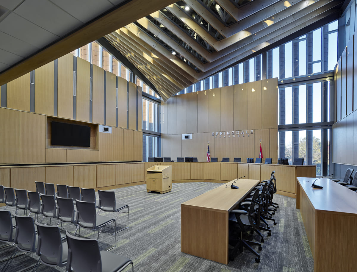 Springdale Municipal Complex | Duvall Decker | Archinect
