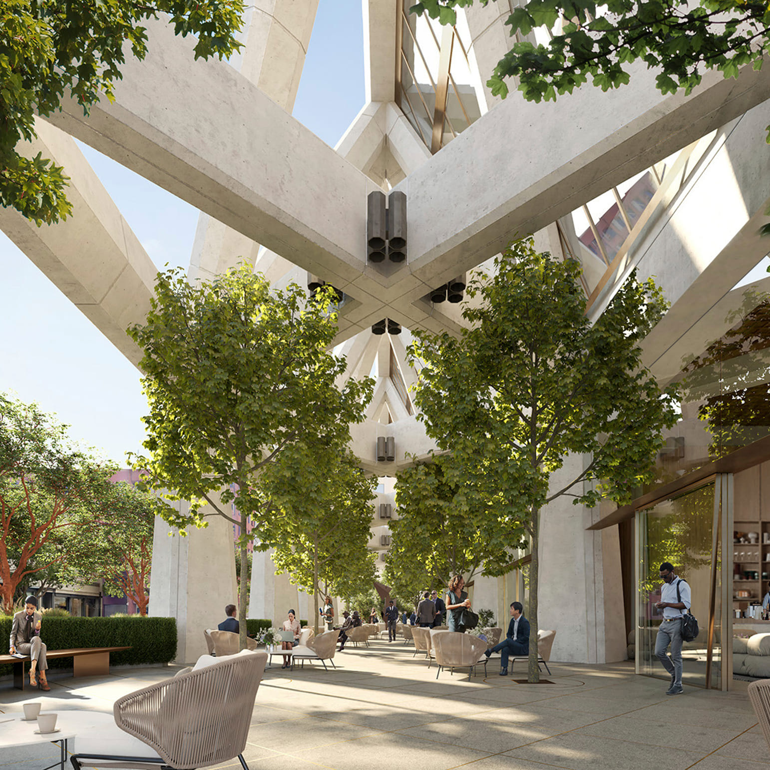 Foster + Partners unveils renderings for new Transamerica Pyramid ...