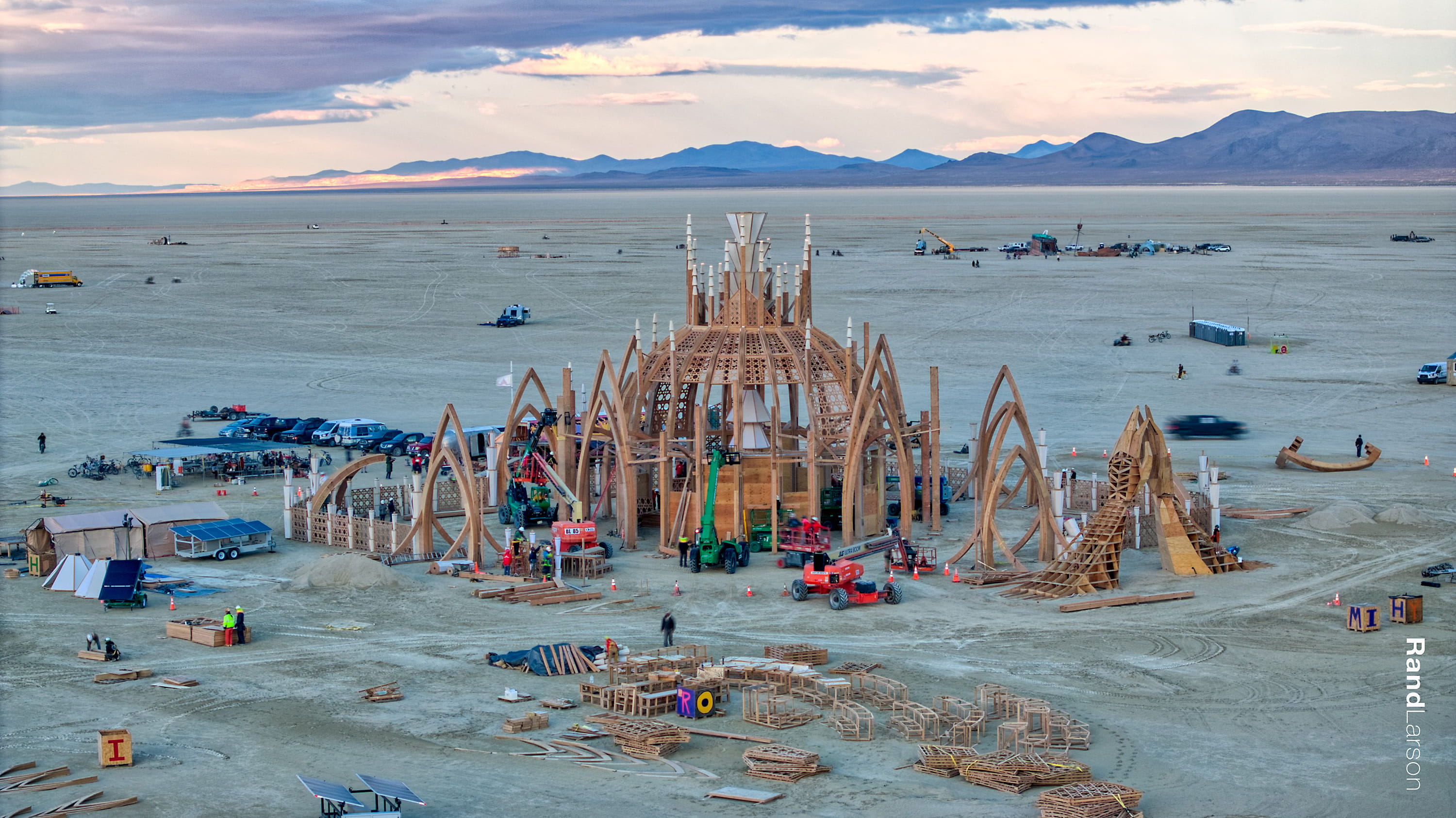 Inside the creation and demise of the Temple of Together at Burning Man ...
