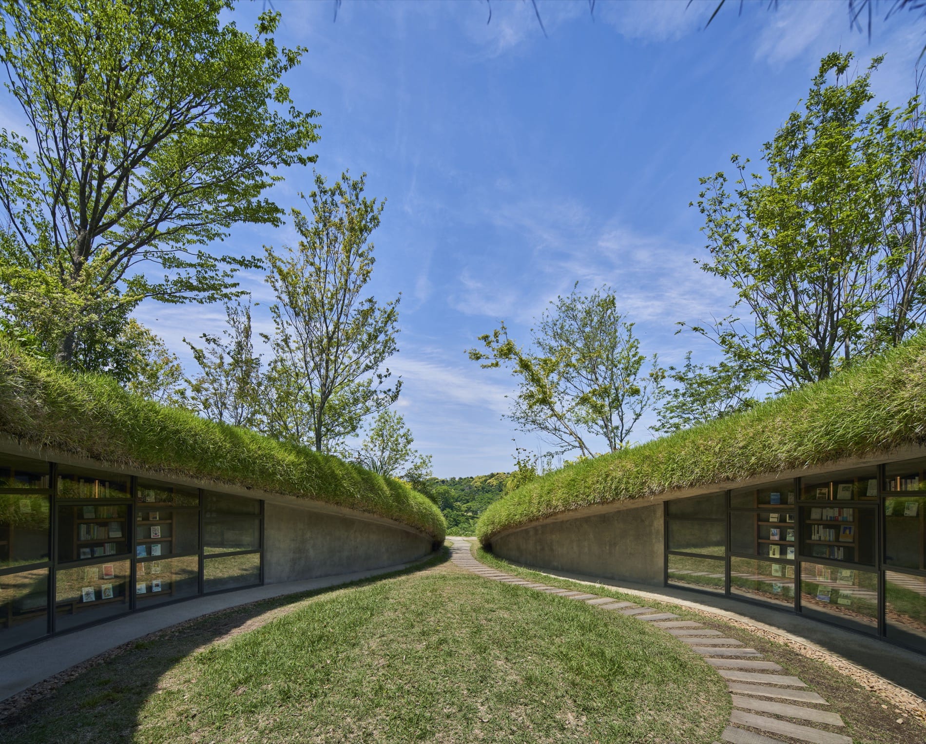 A submerged Japanese library by Hiroshi Nakamura & NAP as a ‘tranquil ...