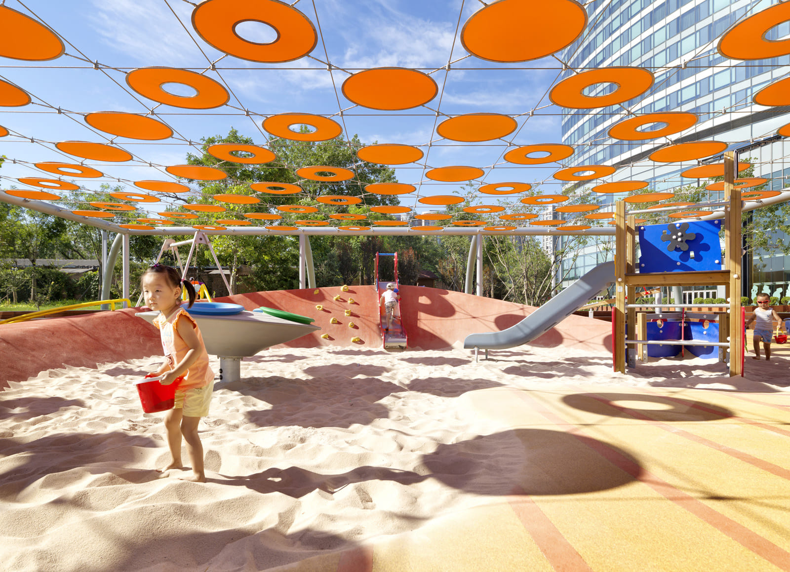 Indigo Playgrounds | Ballistic Architecture Machine (BAM) | Archinect