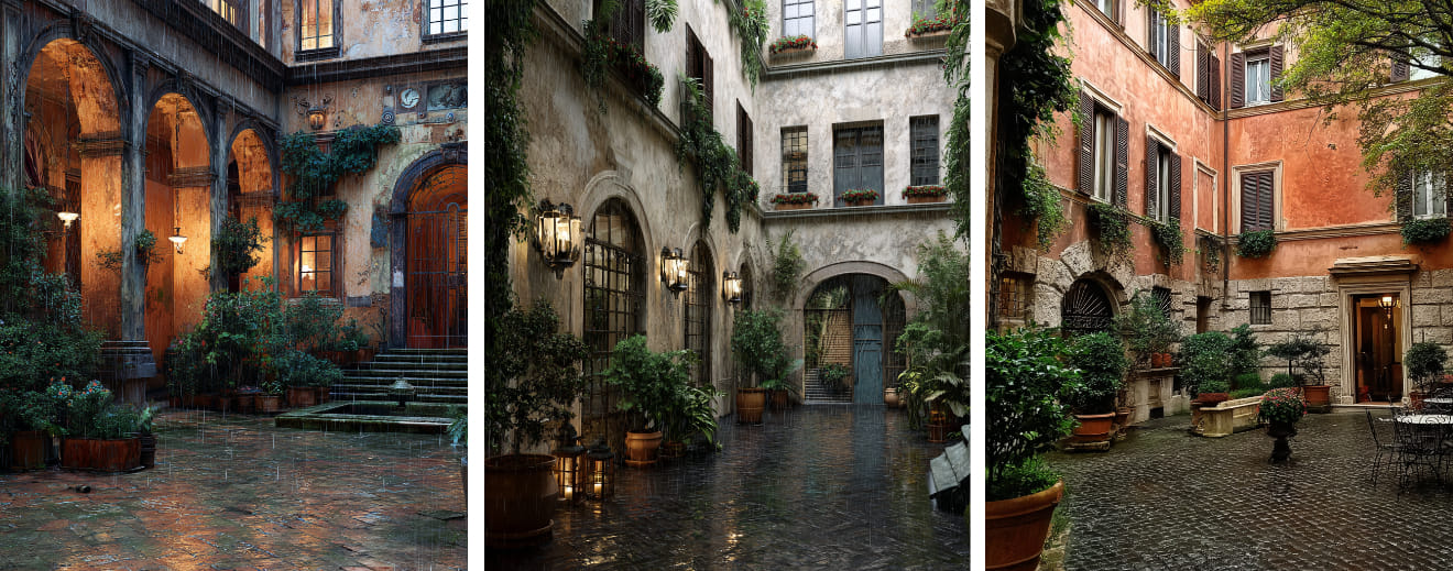 Design a rain room for Rome. Rome Rain Rooms is launched!