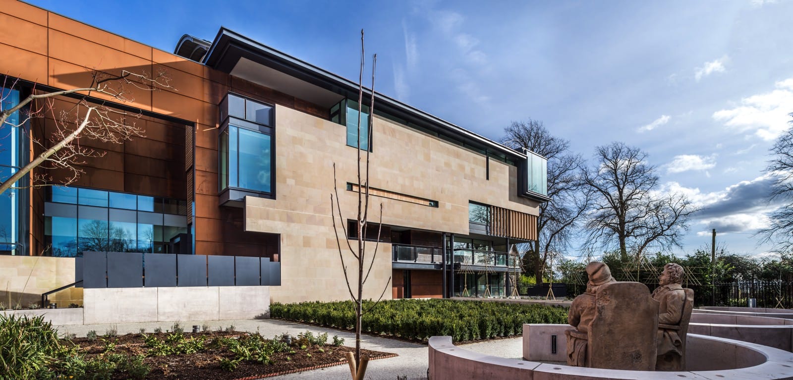 Step inside Scotland's new Dunfermline Carnegie Library & Galleries ...
