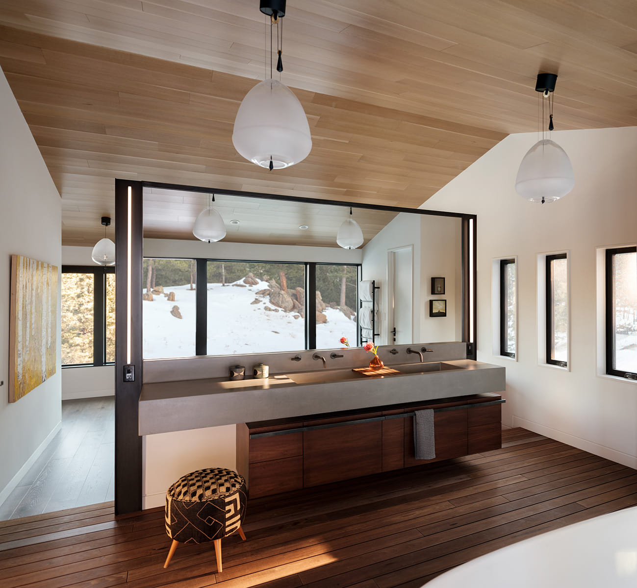 Modern Mountain Cabin Reno | HMH Architecture & Interiors | Archinect