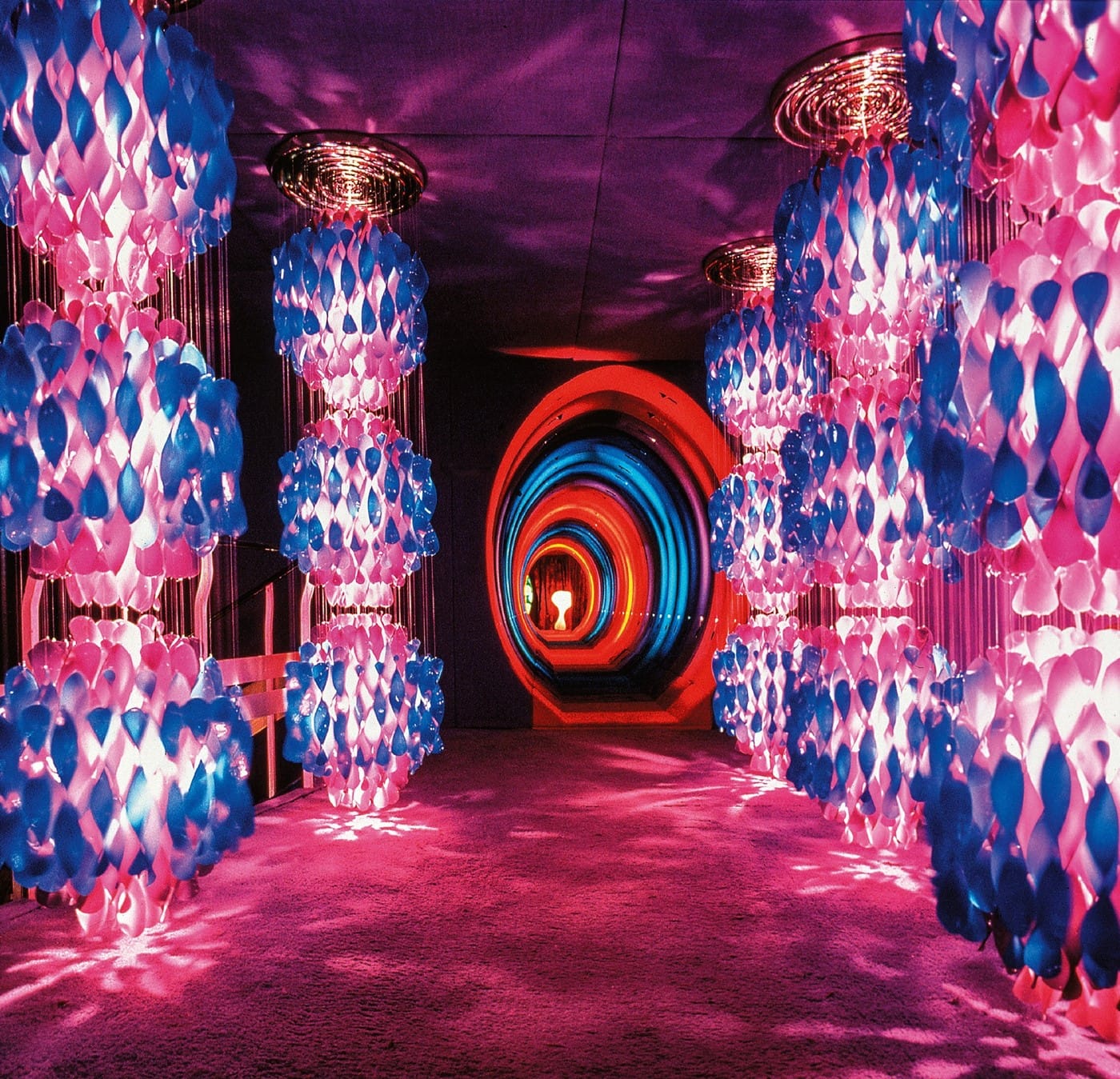 Through the eyes of Verner Panton; a master of color through ...