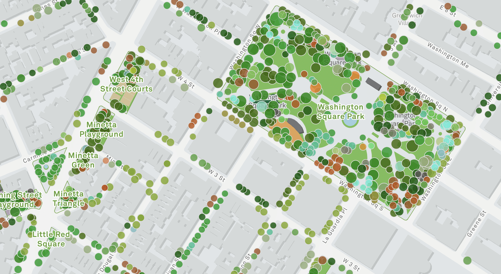 New York City’s interactive Tree Map offers live insights into over ...