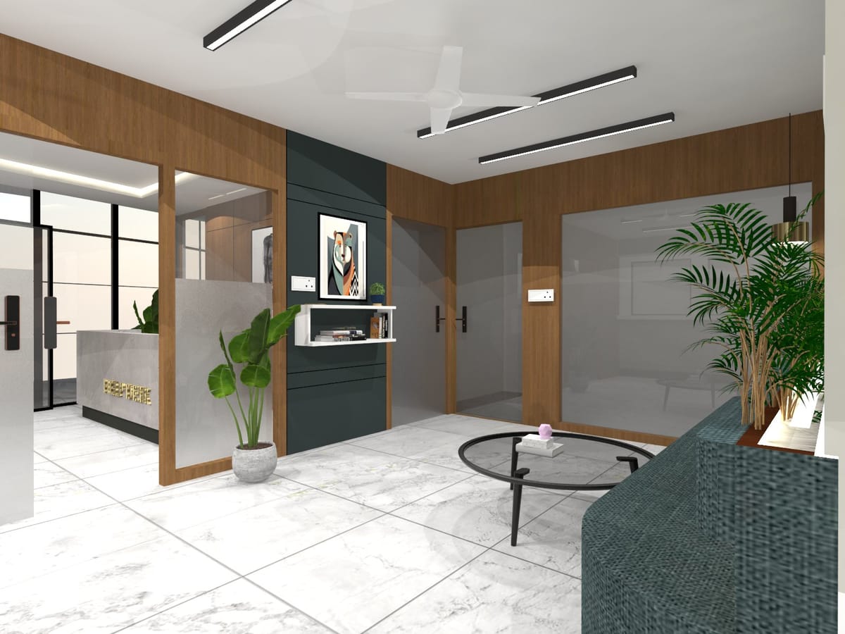 Workplace Render | Radhika Goyal | Archinect