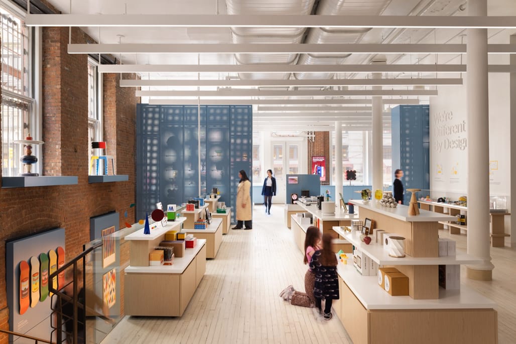 Inside MoMA's Design Store Soho after Peterson Rich Office overhaul ...