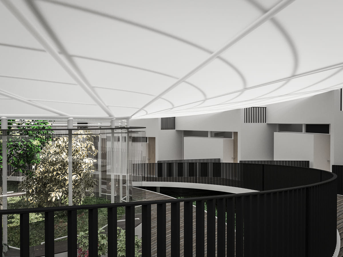 Residence for the elderly and young people | Ricardo Rebolledo | Archinect