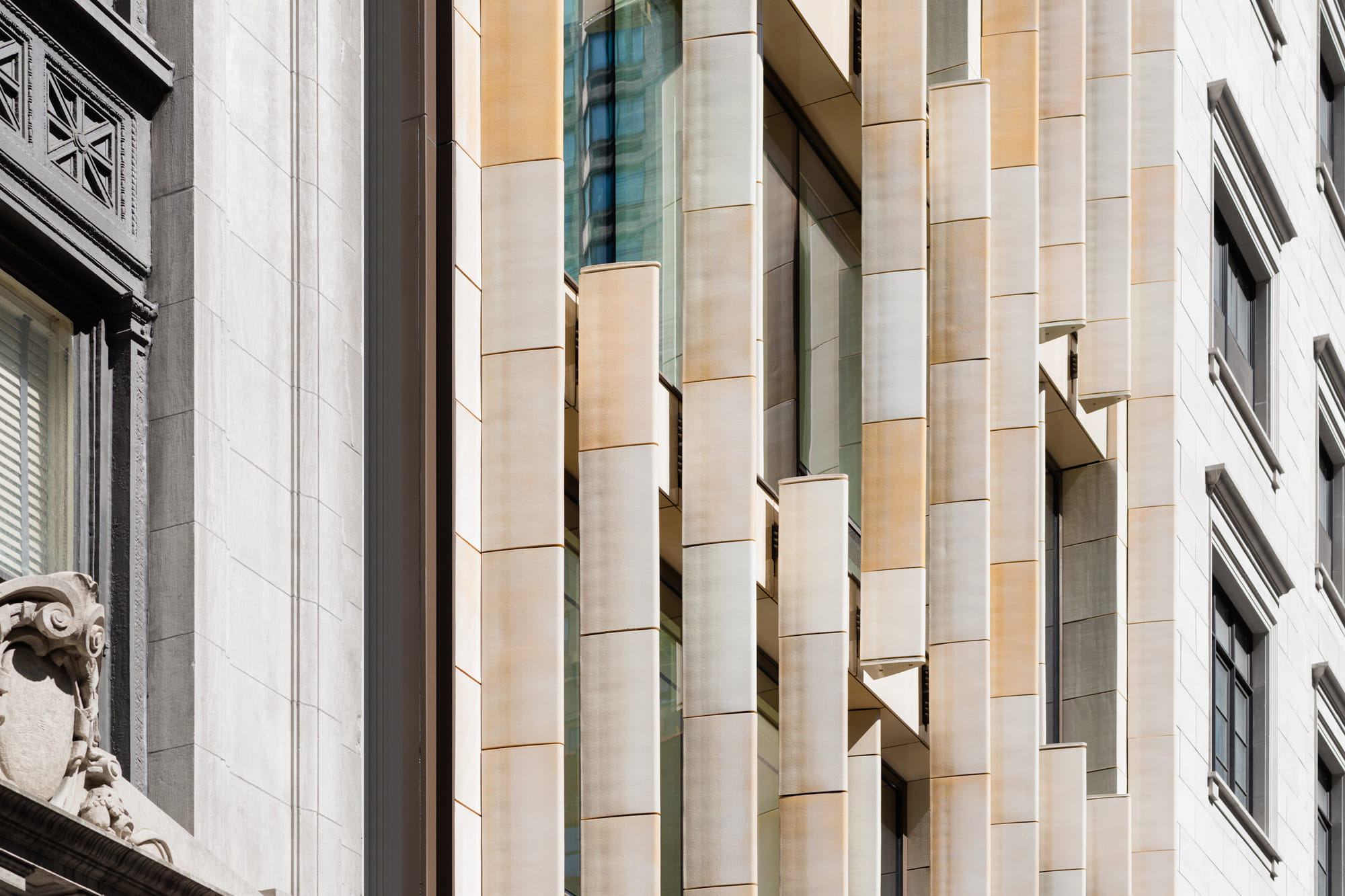 Five terracotta and stone facades by BKSK: Your Next Employer? | News ...