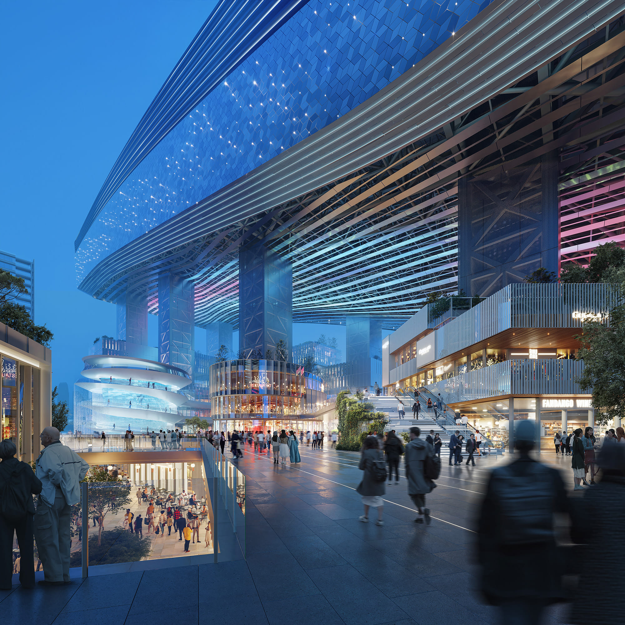 10 Design Creates World’s Largest Indoor Ski Centre | 10 Design | Archinect