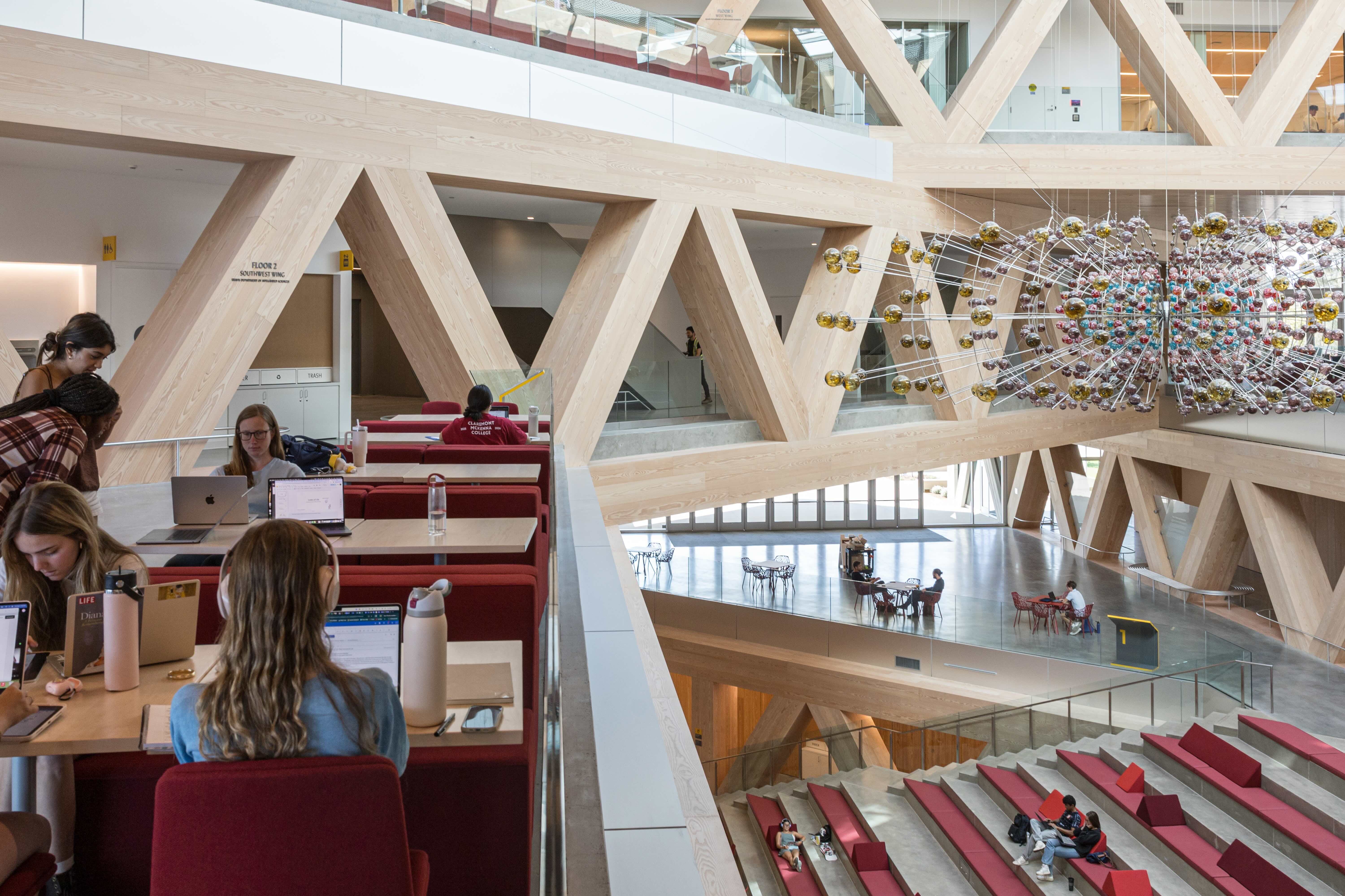 BIG’s rotated-block science center opens at Claremont McKenna College ...