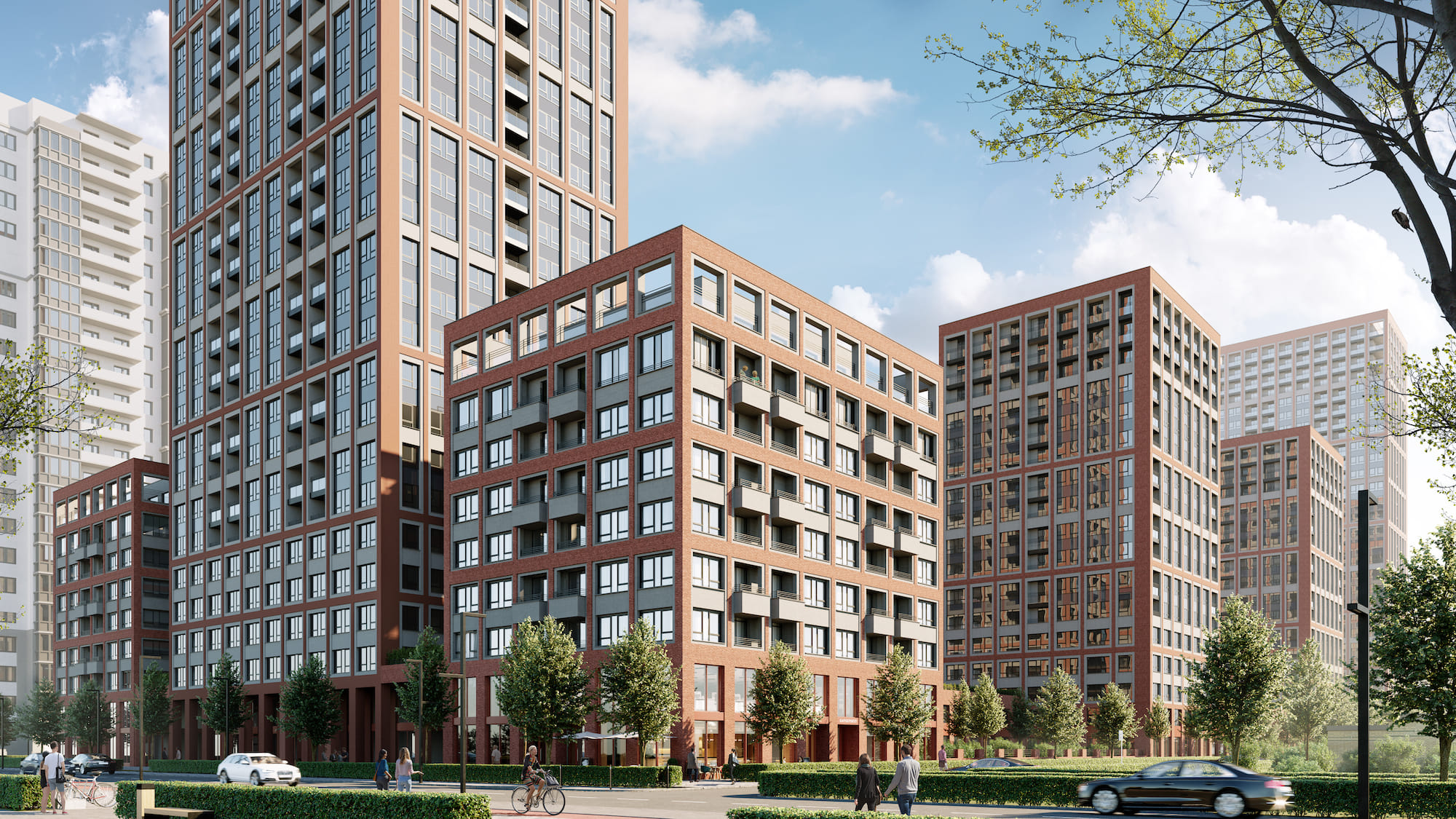 Mixed-use zone instead Soap factory | Brusnika Design | Archinect