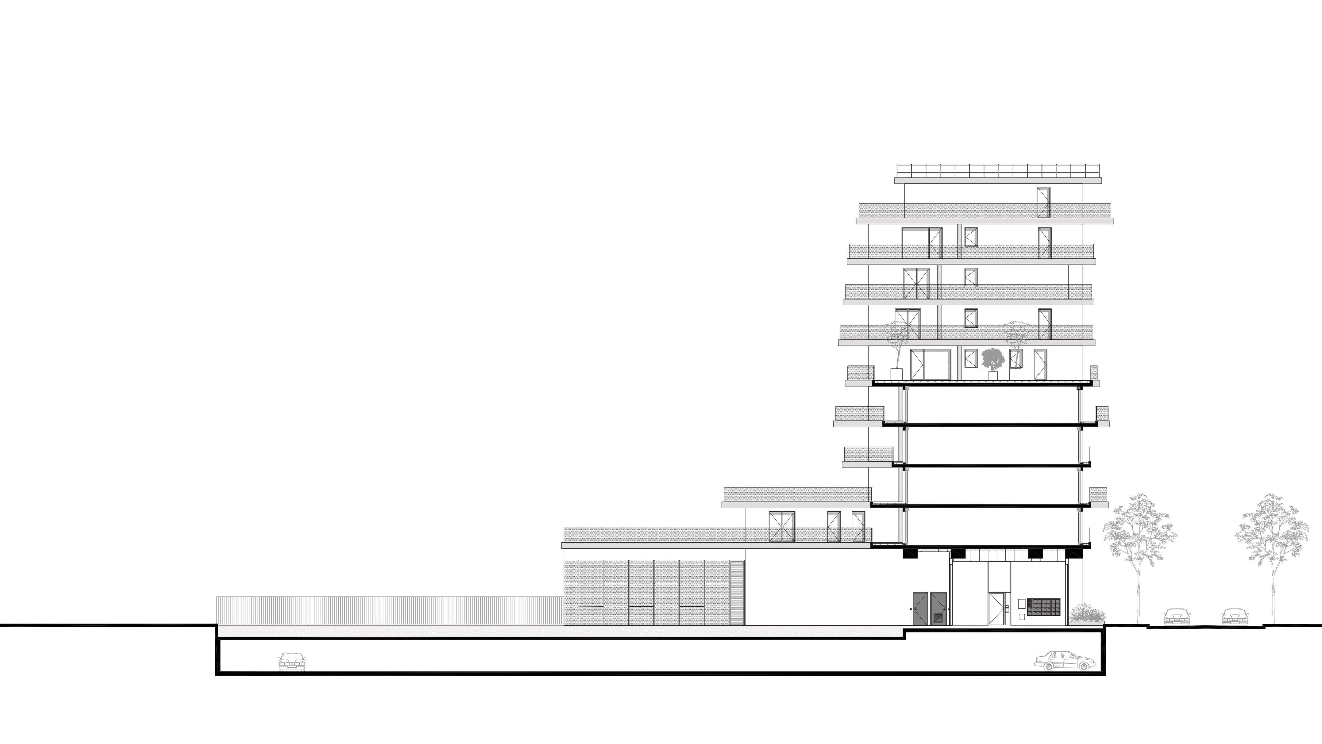 Courbes Residential Building | Christophe Rousselle Architecte | Archinect