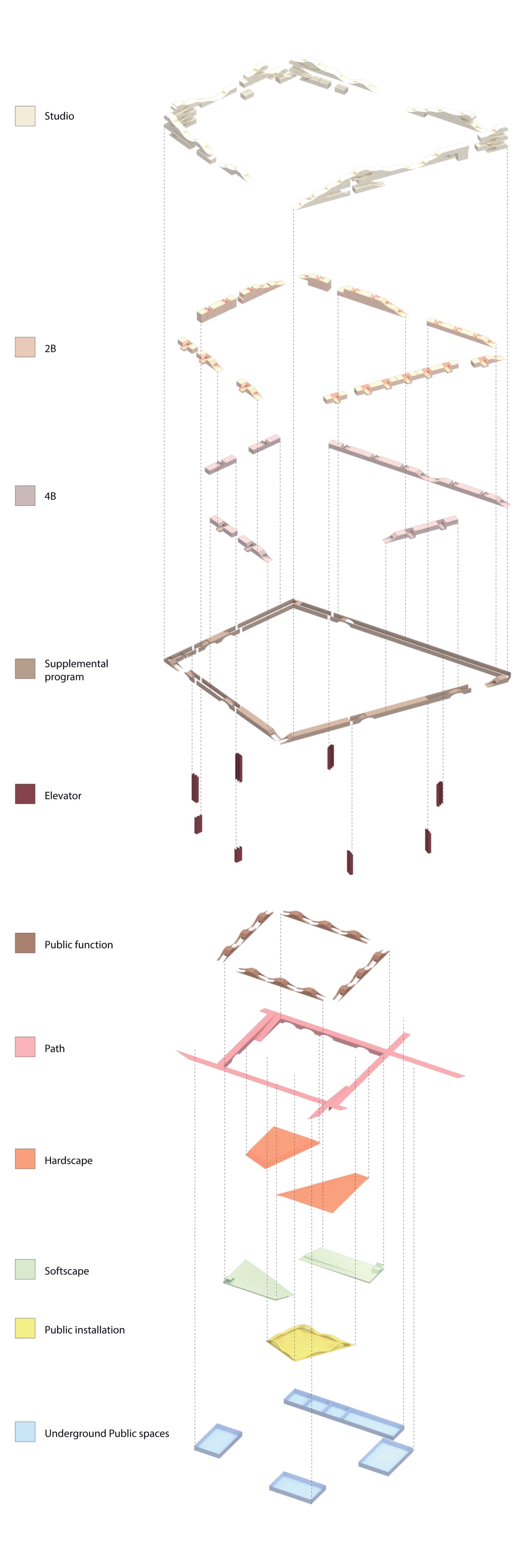 Infinite Mountain Stairs | Yuting Wang | Archinect