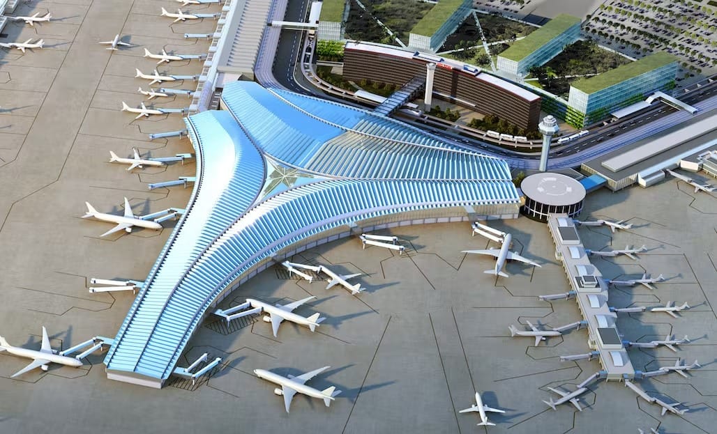 Terminal 5 expansion at O'Hare International Airport opens to the ...