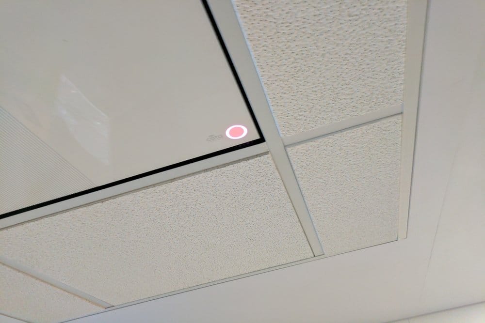 Ceiling tile that wirelessly charges devices unveiled at CES 2017 ...