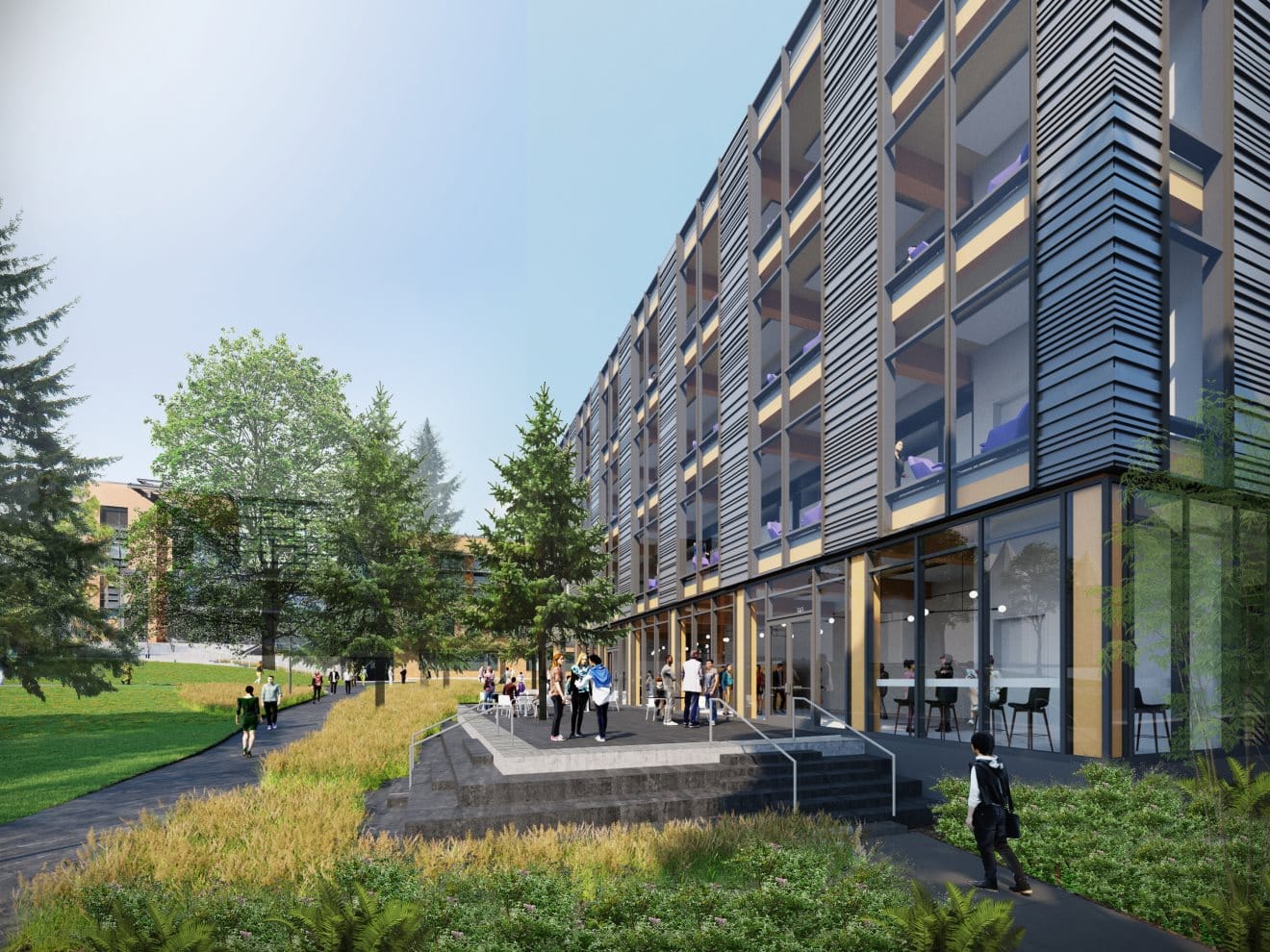 LMN Architects celebrates the topping out of the mass timber Foster ...