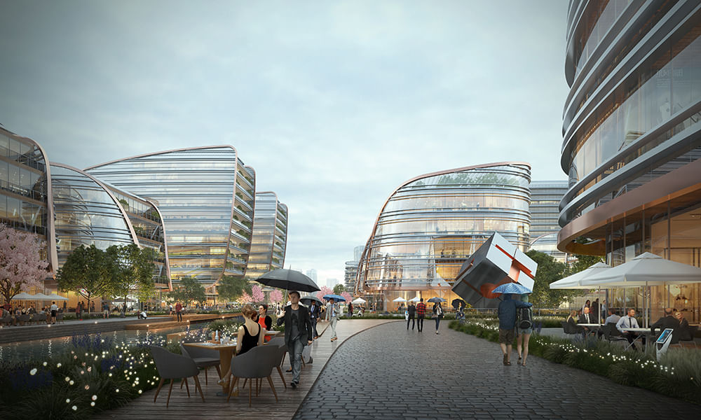 Aedas wins Design Competition for Pioneer Development Areas of Shanghai Yangtze River Delta G60 ...