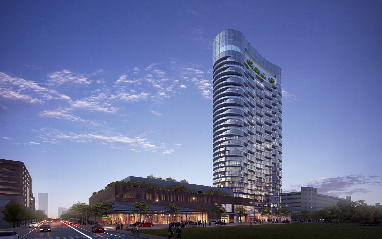 RTKL Gets to Design a 28-story Tower in Indianapolis | Gallery | Archinect