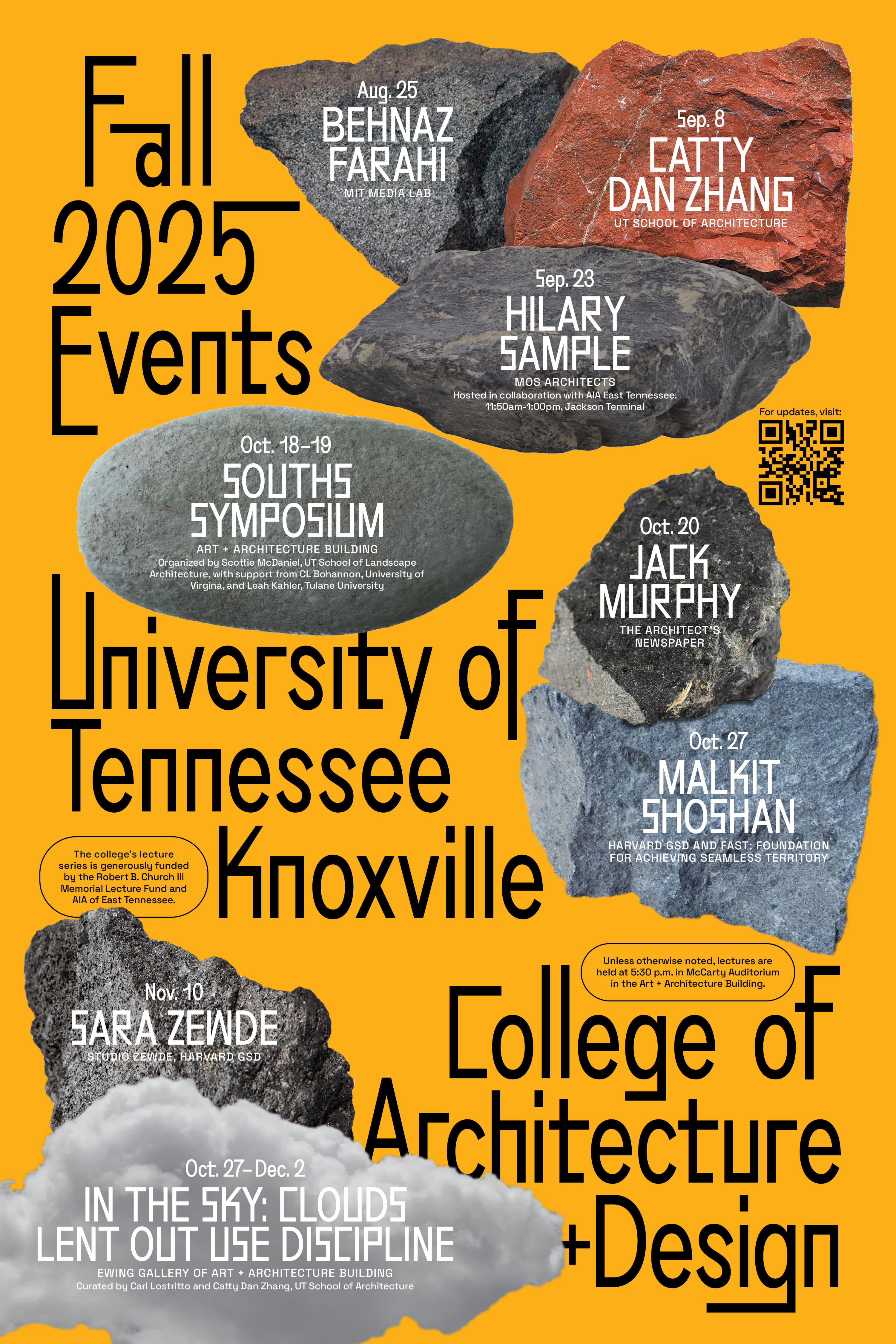 Get Lectured: University of Tennessee, Knoxville, Fall '25 | News ...