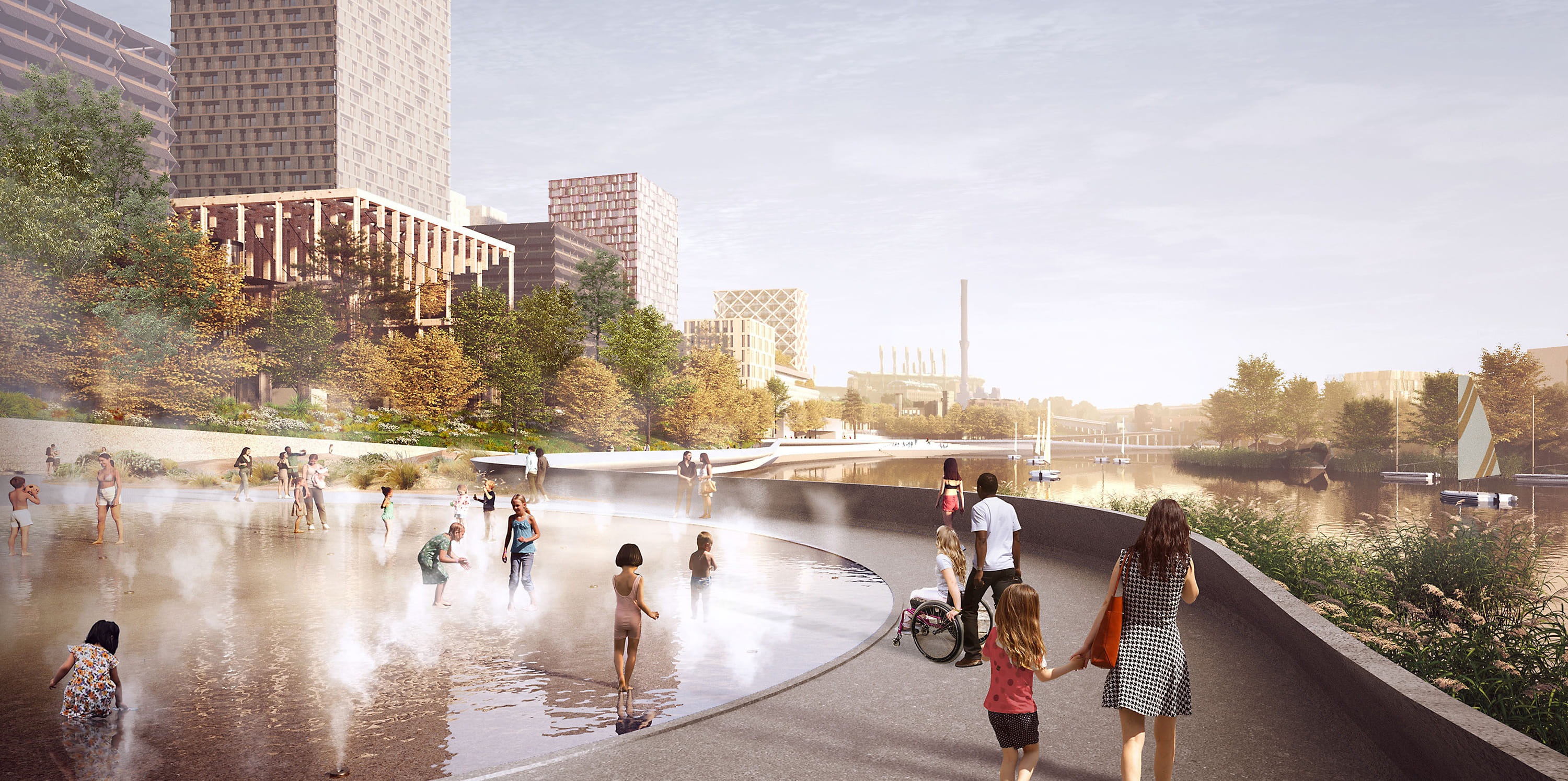 Adjaye Associates designs major 35-acre master plan for Cleveland ...