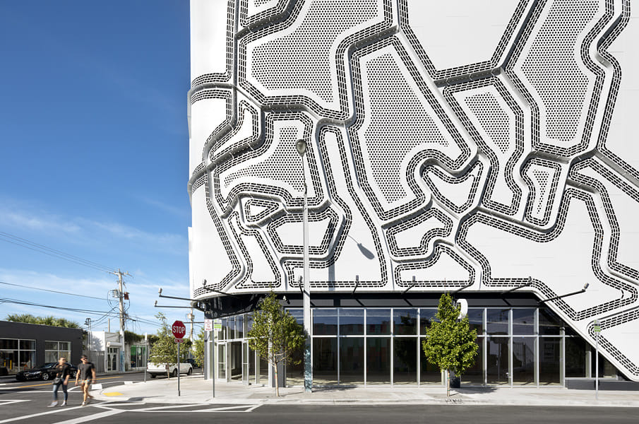 Faulders Studio's striking facade adds rowdy patterning to Miami's ...