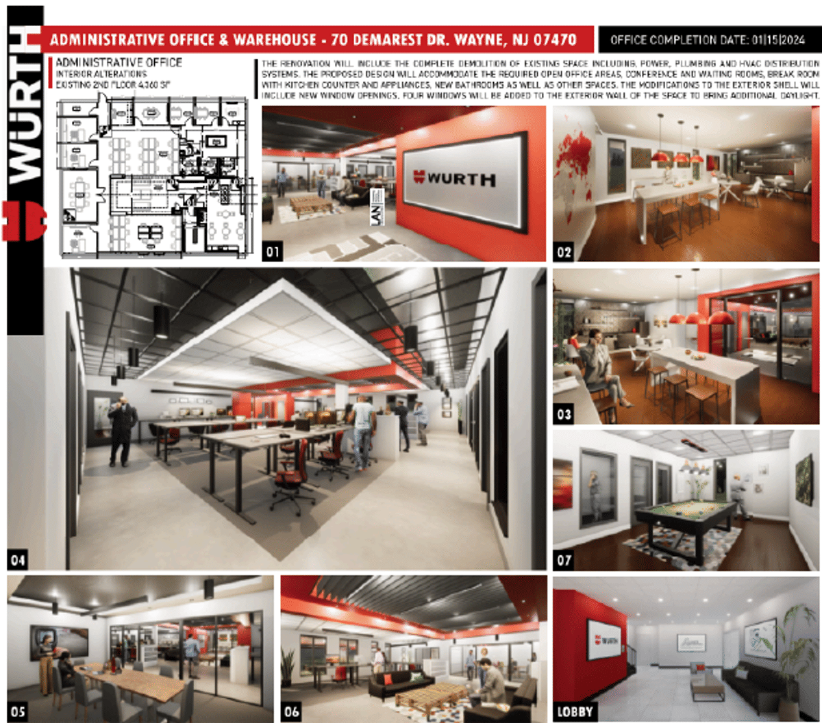 Wurth International, Wayne NJ | Irina Verkhovskaya, AIA, NCARB, LEED GA, MS Arch | Archinect