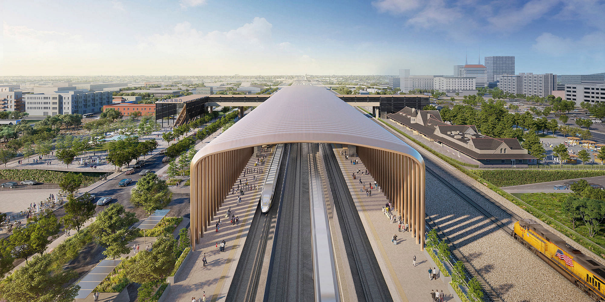 California envisions zero-emission rail network by 2050, costing $310 ...