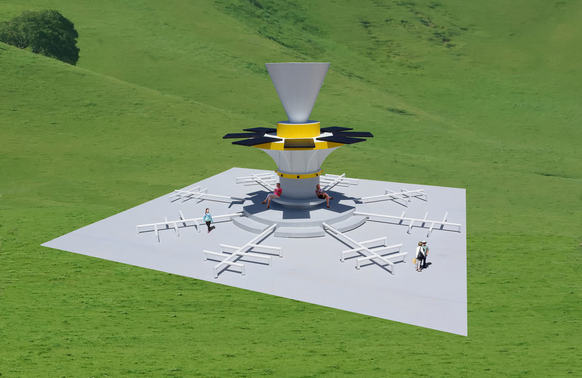 The Solar Rain Tree pavilion | michael jantzen | Archinect