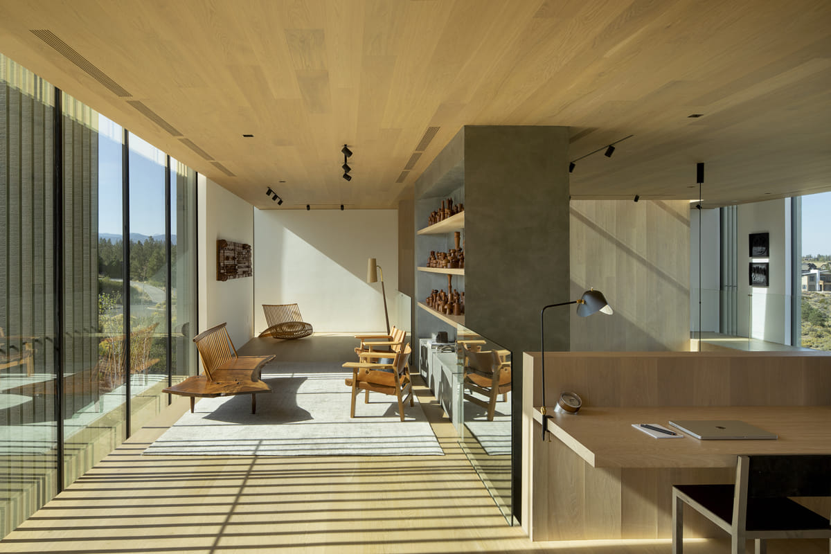 Tetherow Overlook House | Hacker Architects | Archinect