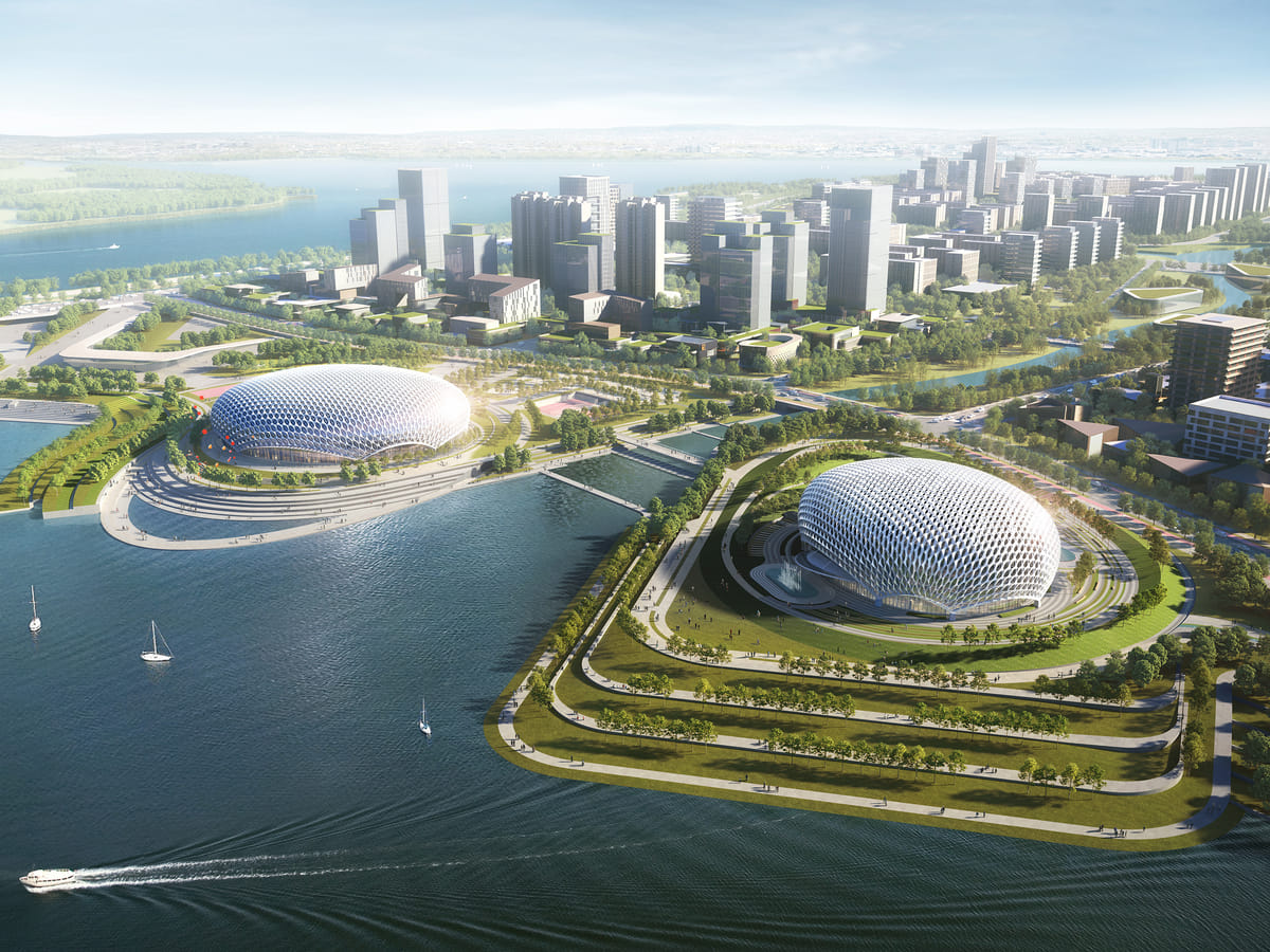 Greenland Nanchang Civic and Convention Centre 绿地南昌市民+会展中心 | Bryan Chow ...