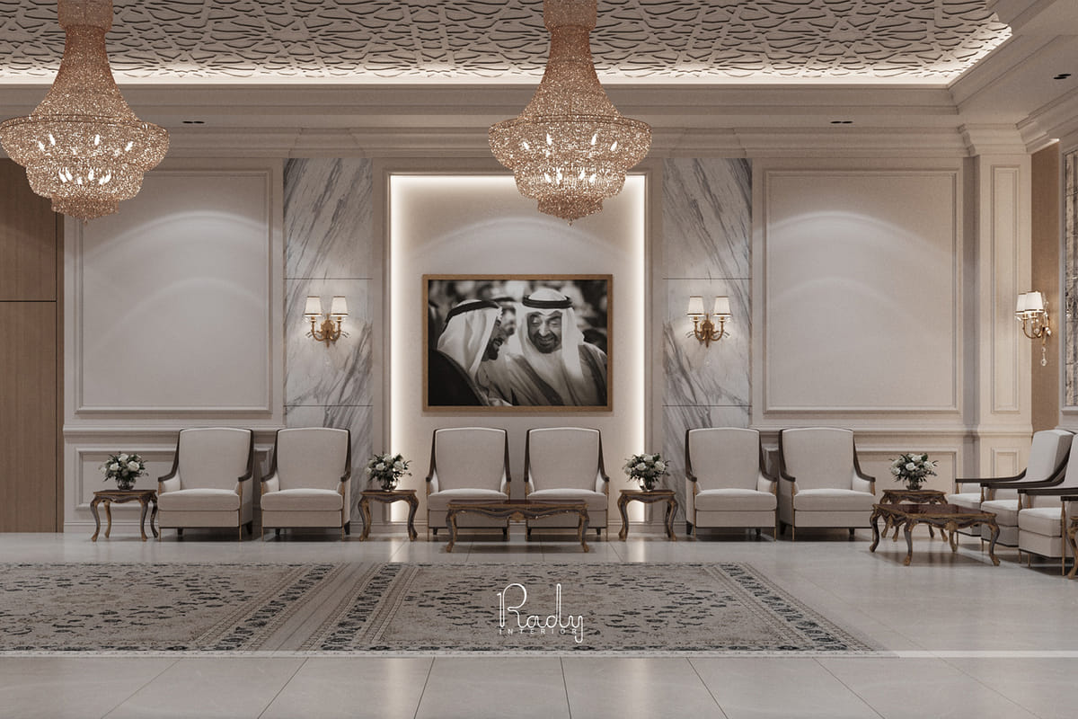Contemporary Majlis Interior | Dubai, UAE | Rady Interior | Archinect