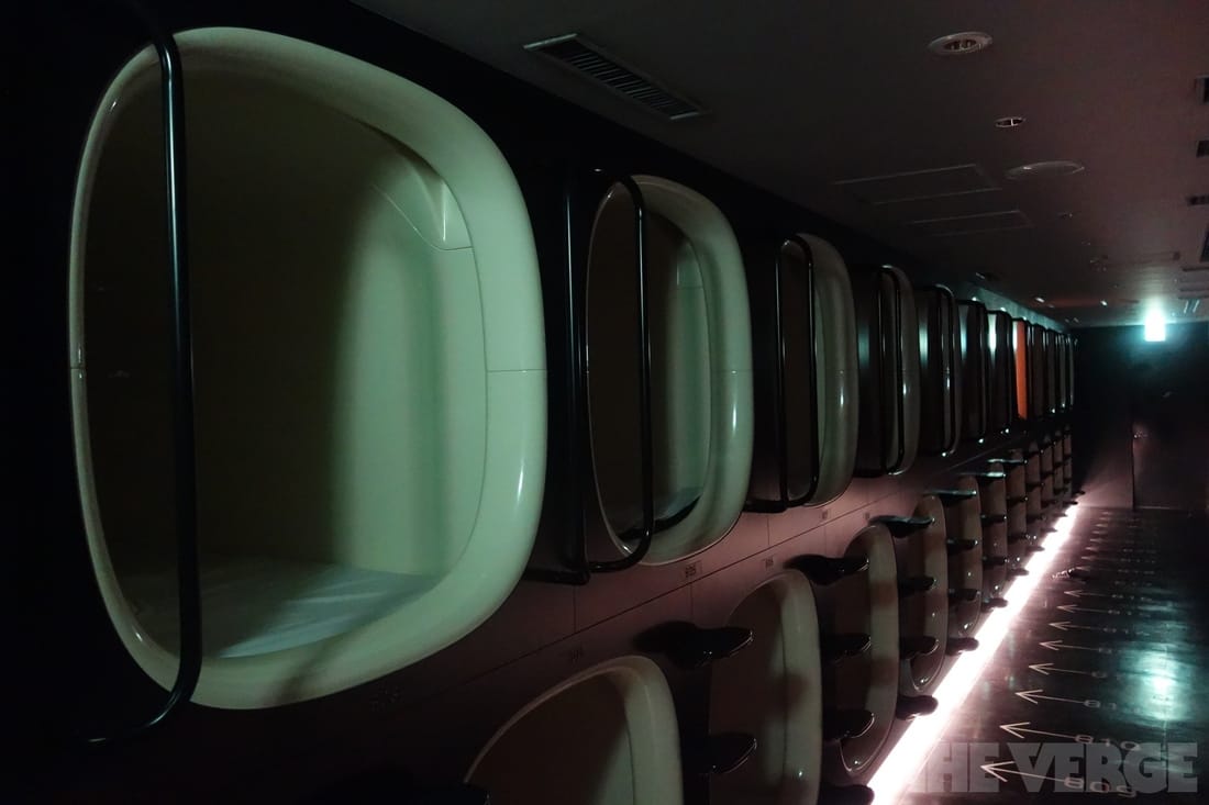Nine hours in a capsule: sleeping in a sci-fi hotel that wants you to ...