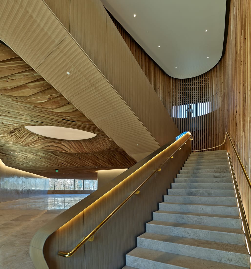 Marlon Blackwell completes Crystal Bridges building behind weathered ...