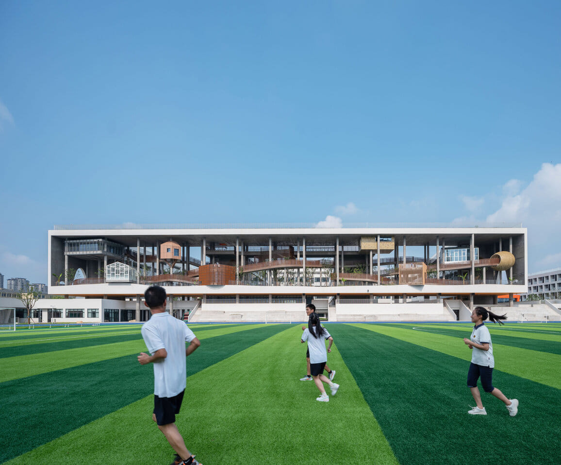 Huizhen High School brings a fresh take on school design as the 2023 ...