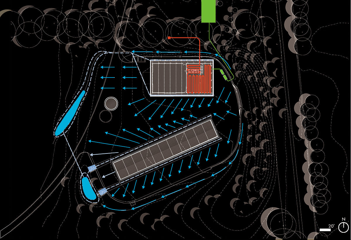 ShowCase: Mason Lane Farm Operations Facility | Features | Archinect