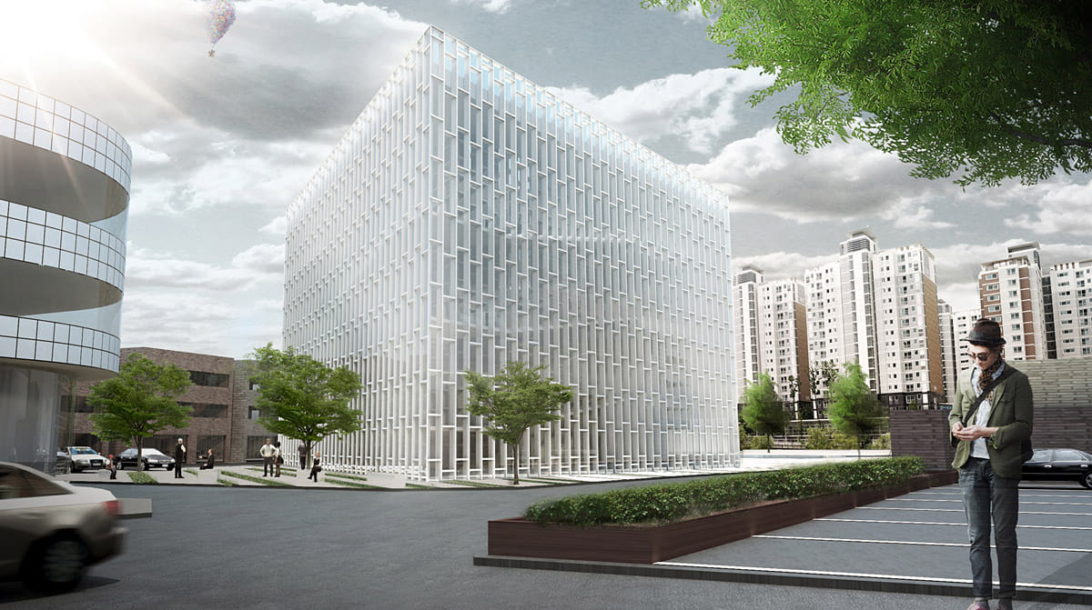 Daegu Gosan Public Library - 2nd Place Entry by studio SH | News ...