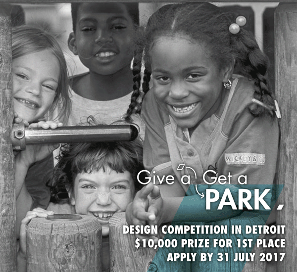 'Give a Park, Get a Park' Design Competition in Detroit